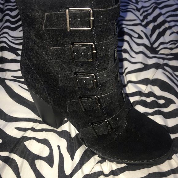 Shoes | Limited Time Only Faux Suede Booties | Poshmark